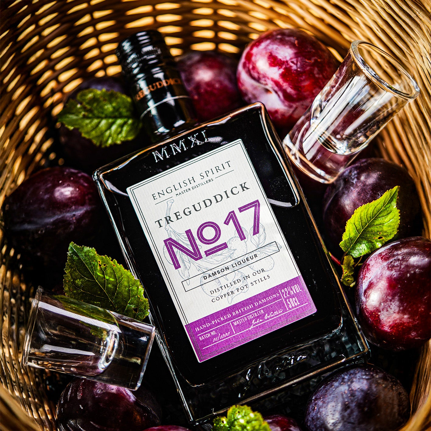 No.17 Damson Vodka Liqueur - English Spirit Distillery