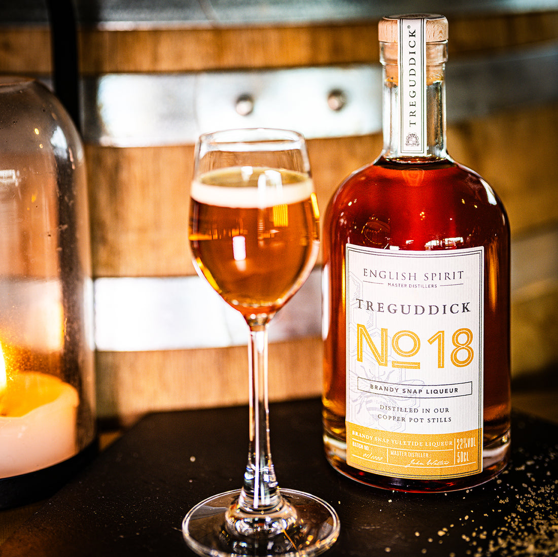 Treguddick No.18 Brandy Snap Liqueur - English Spirit Distillery