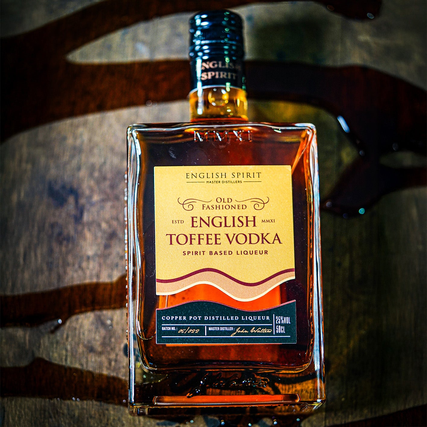 English Toffee Vodka Liqueur - English Spirit Distillery